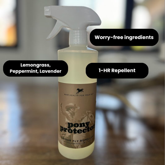 Pony Protector, 1-HR Fly Repellent, 16 oz